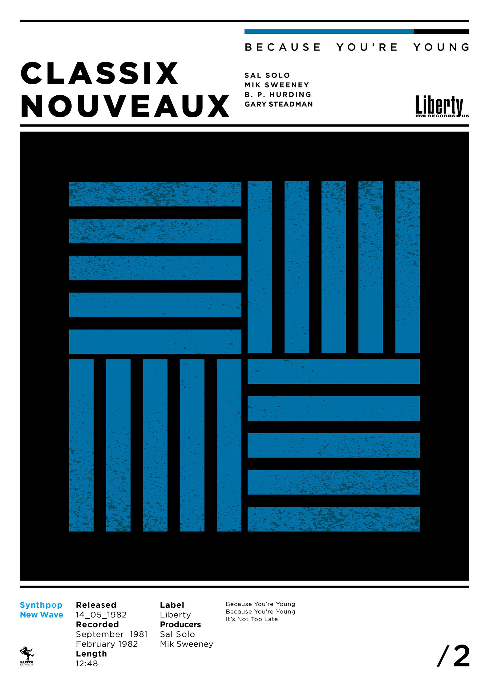 Classix Nouveaux, Because You’re Young, Techno Music, Electronic Music ...