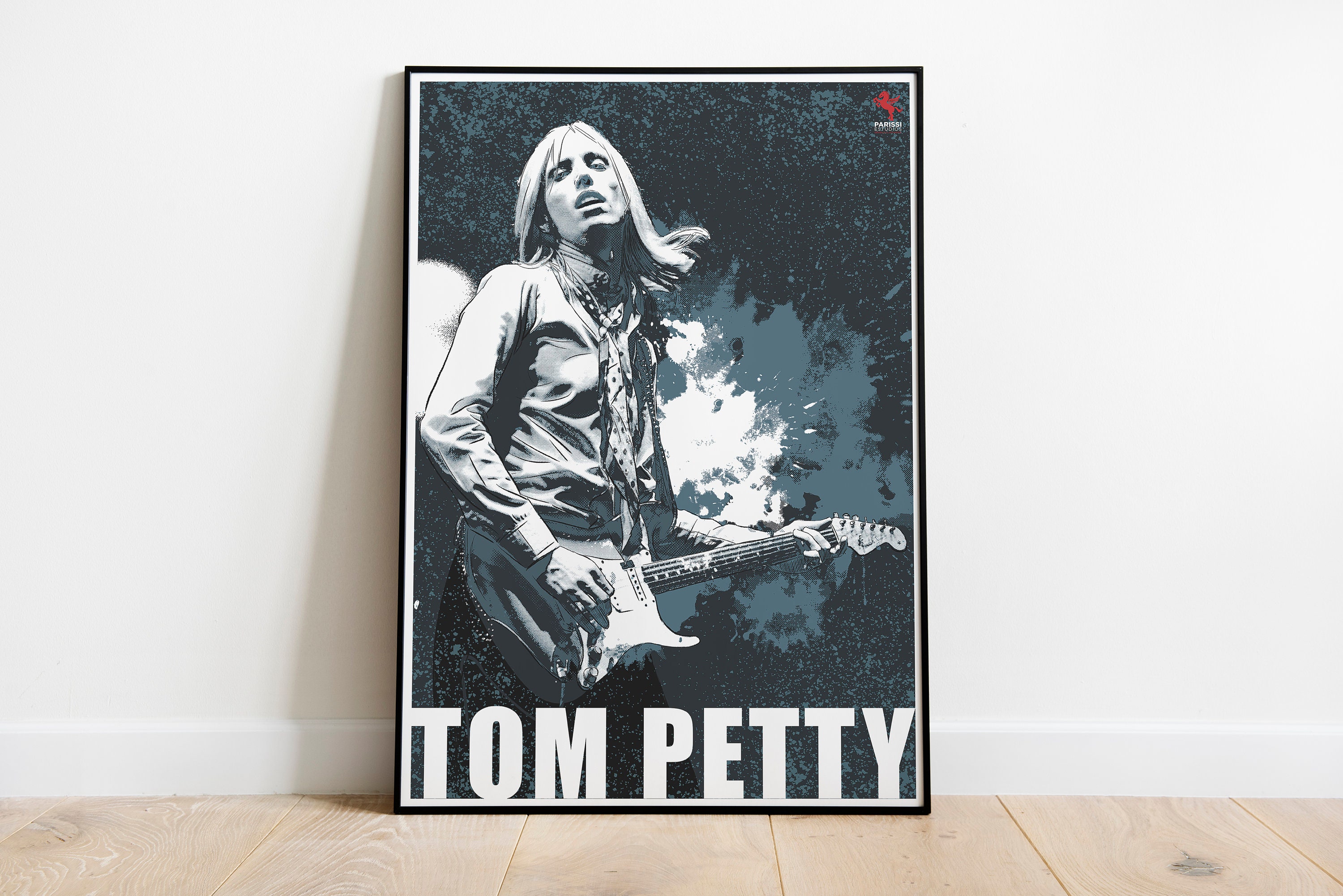 Tom Petty Digital Poster, A3, 1960s 1970s Music Print American Rock ...