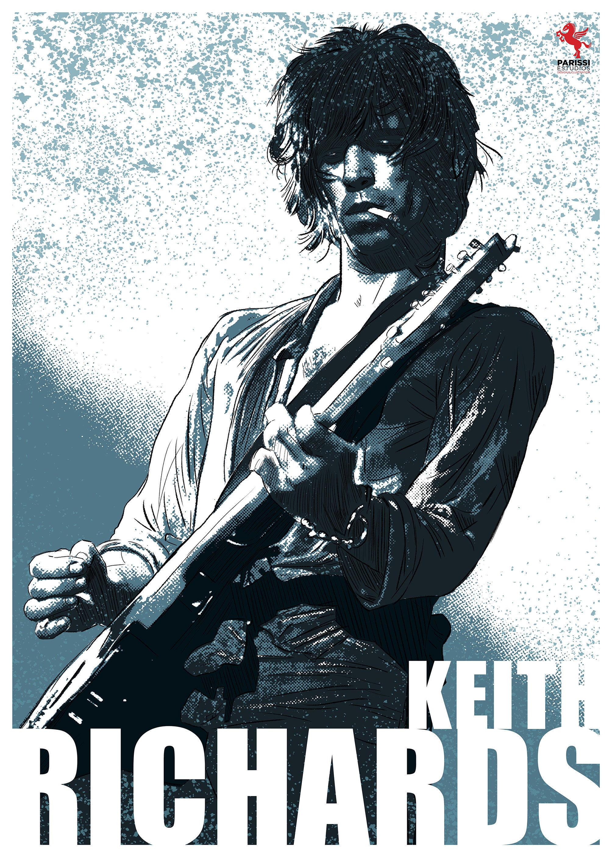 Rock Classics Pack, A3, Dylan, Morrison, Jagger, Hendrix, Joplin ...