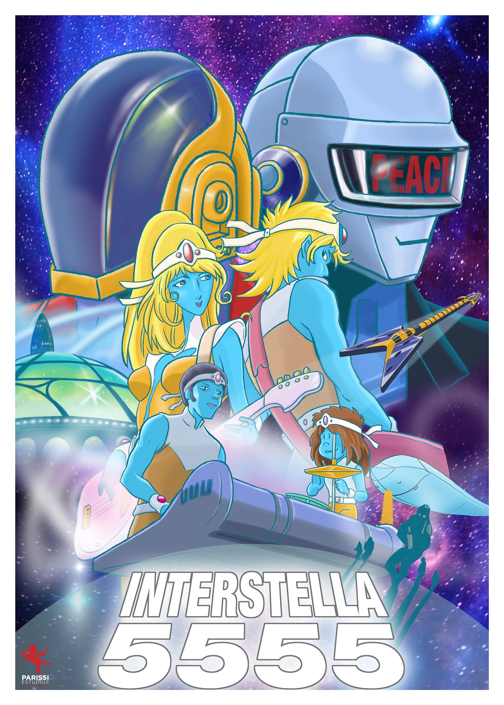 Interstella 5555 Poster