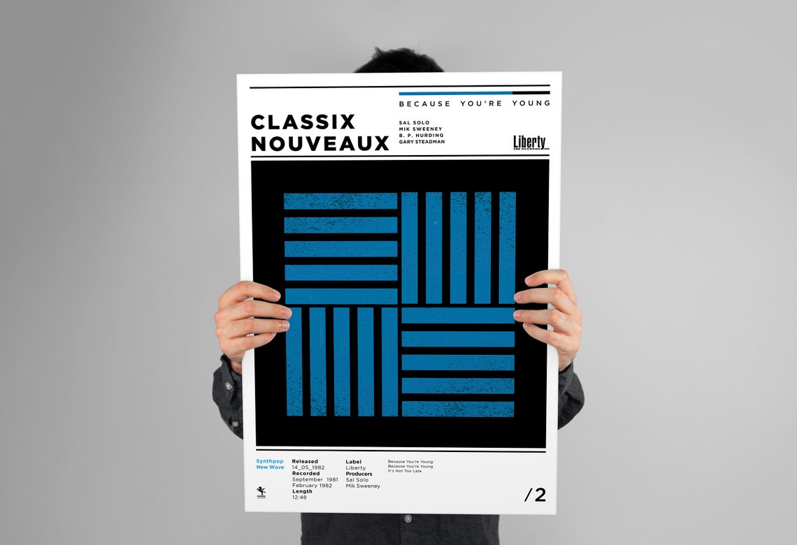 Classix Nouveaux, Because You’re Young, Techno Music, Electronic Music ...
