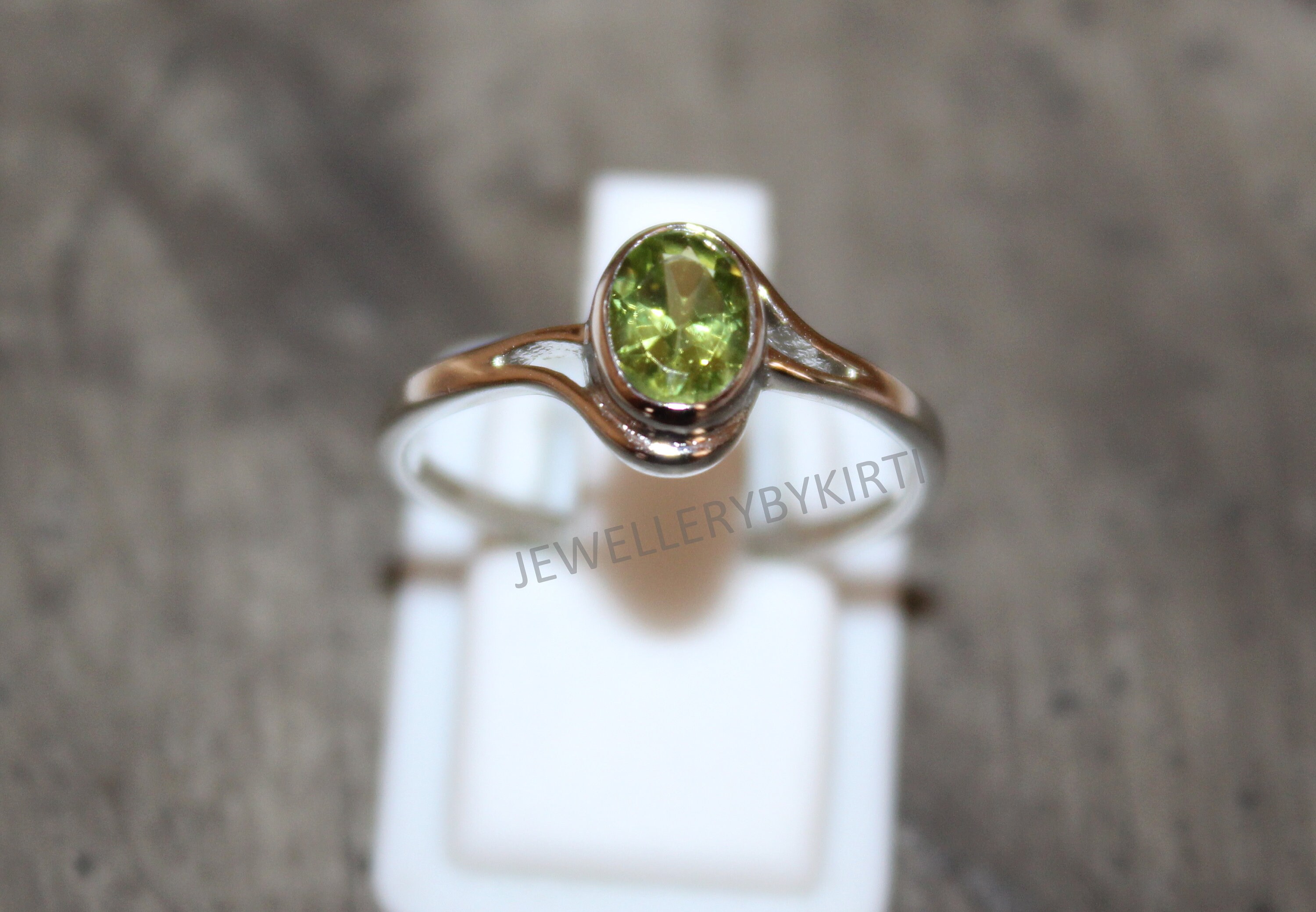 Natural Semi Precious Stones Rings 925 Sterling Silver Rings - Etsy