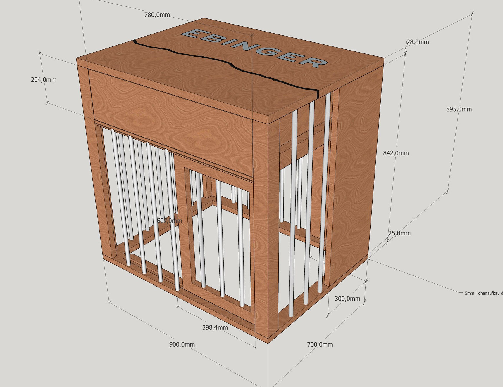 Wooden Dog Cage Dog Box Design Dog Sleeping Place Dog House Dog ...