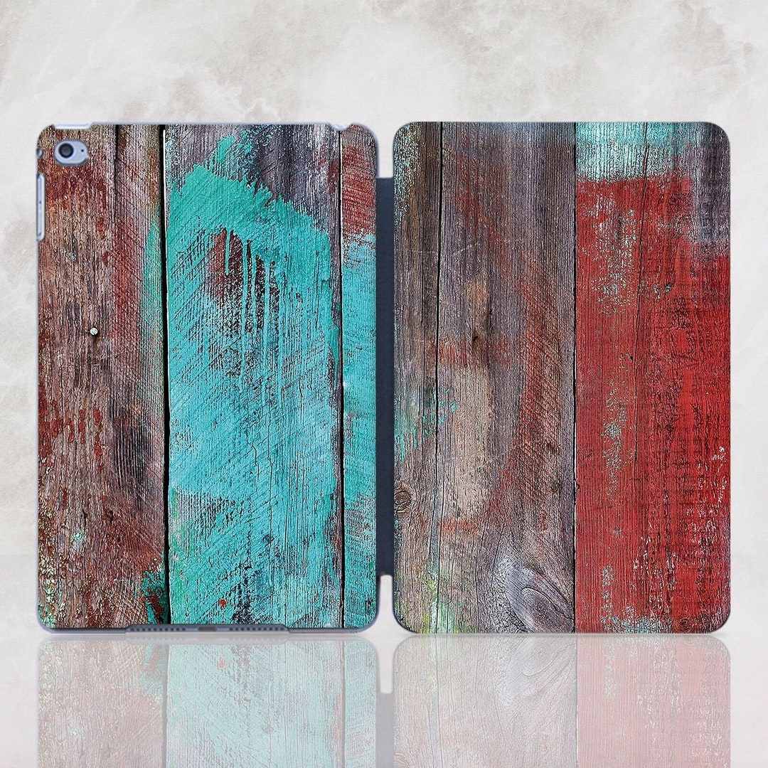 Woodgrain iPad 12.9 Case Wooden iPad Air Case iPad 7th Generation 10.2 ...