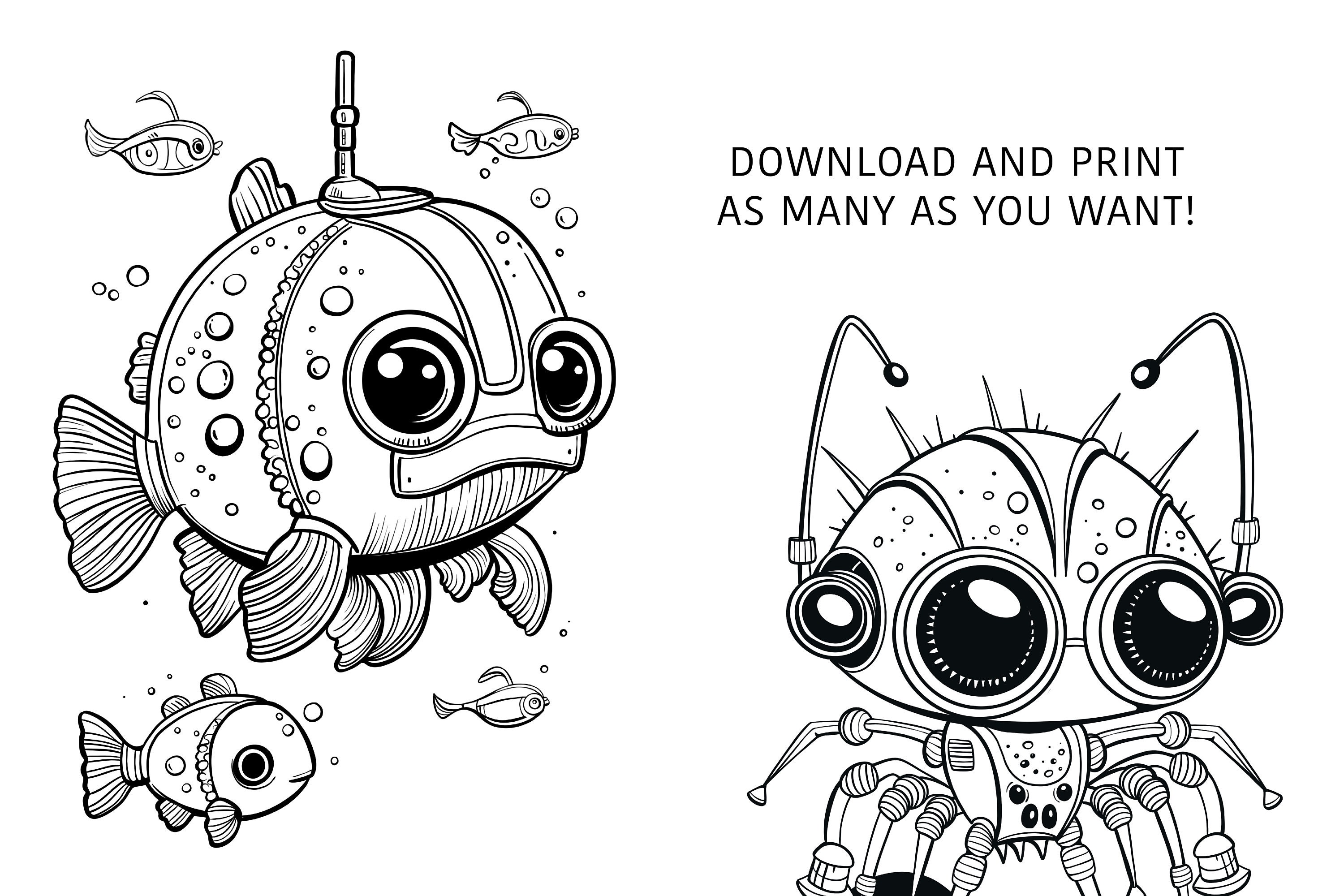 Pet Robots Colouring Pages PART I / Instant Download / Print Home ...