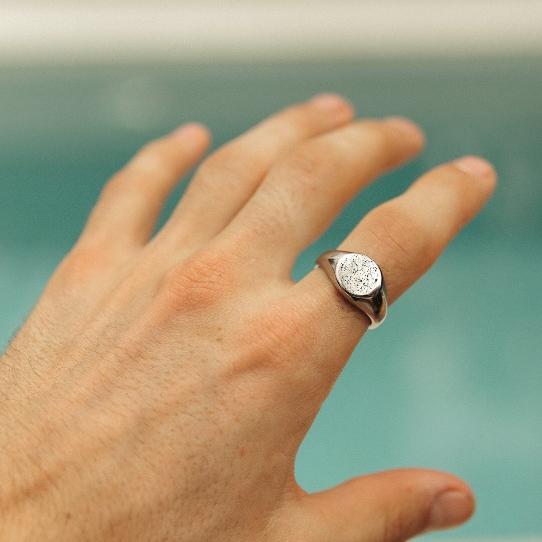 Custom Star Map Ring, Star Chart Anniversary Ring, Astrology Gift for ...