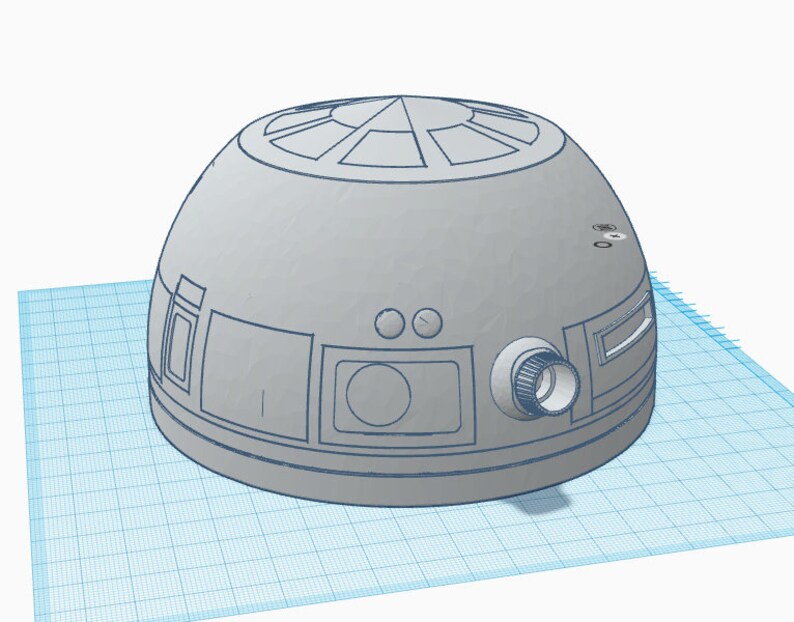 Star Wars Galaxys Edge Droid Depot R6 Dome Seen in the - Etsy