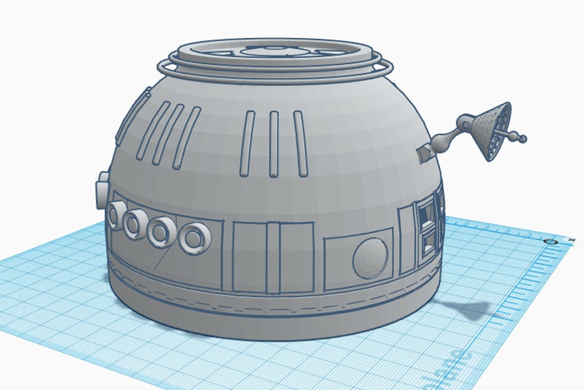 R8 Dome for Star Wars Galaxy's Edge Droid Depot Droids - Etsy Australia