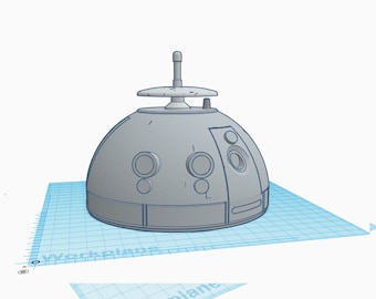 R8 Dome for Star Wars Galaxy's Edge Droid Depot Droids DIGITAL FILES ...