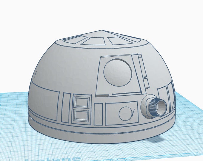 Star Wars Galaxys Edge Droid Depot R6 Dome Seen in the - Etsy