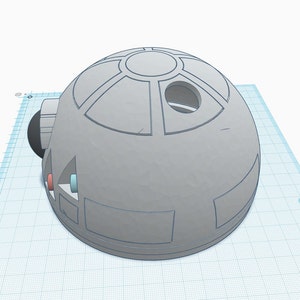 Star Wars Galaxy’s Edge Droid Depot Custom Astromech Dome From Ahsoka ...