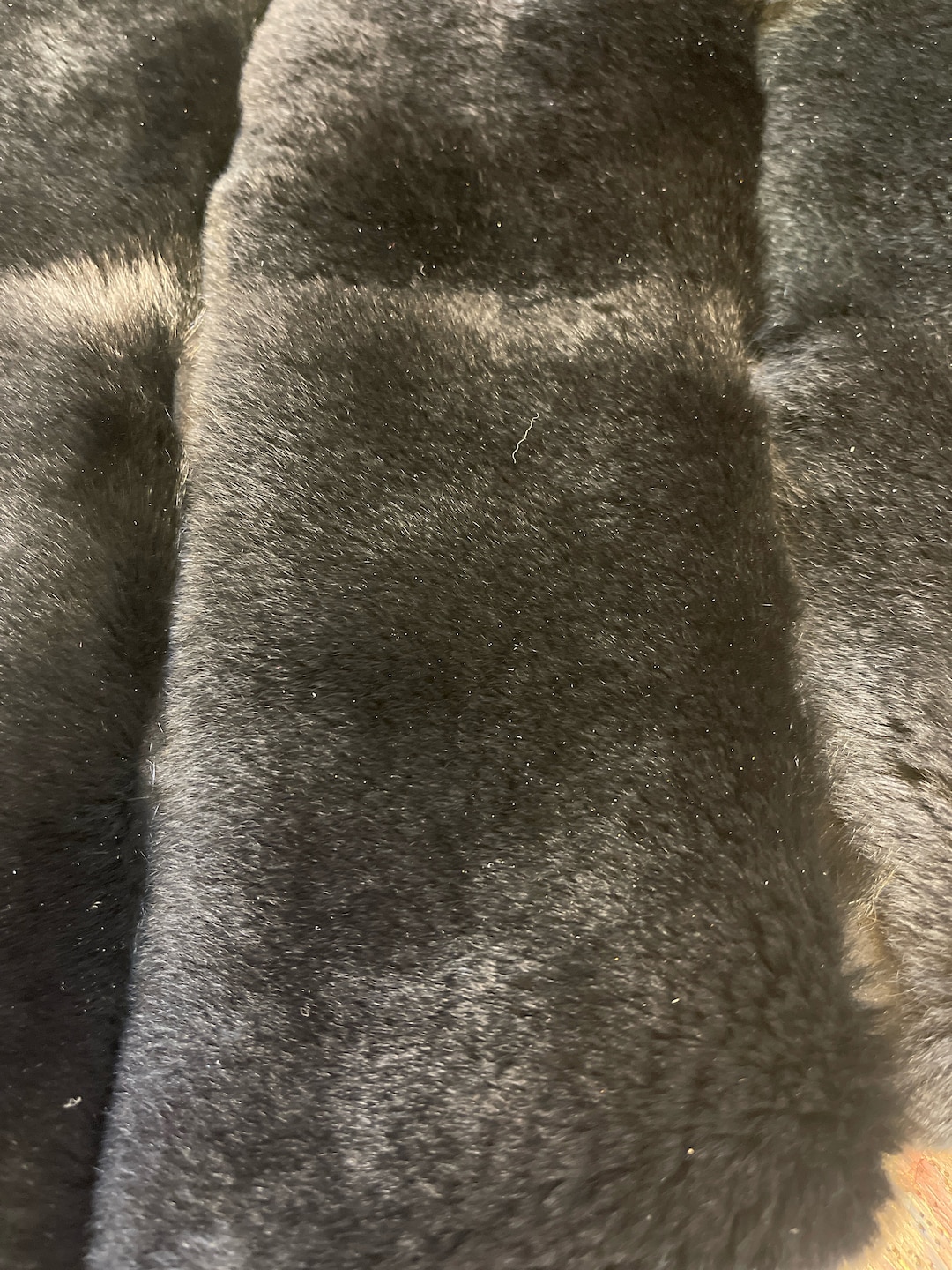 Black Rex Rabbit Fur Skin Top Grade Quality - Etsy