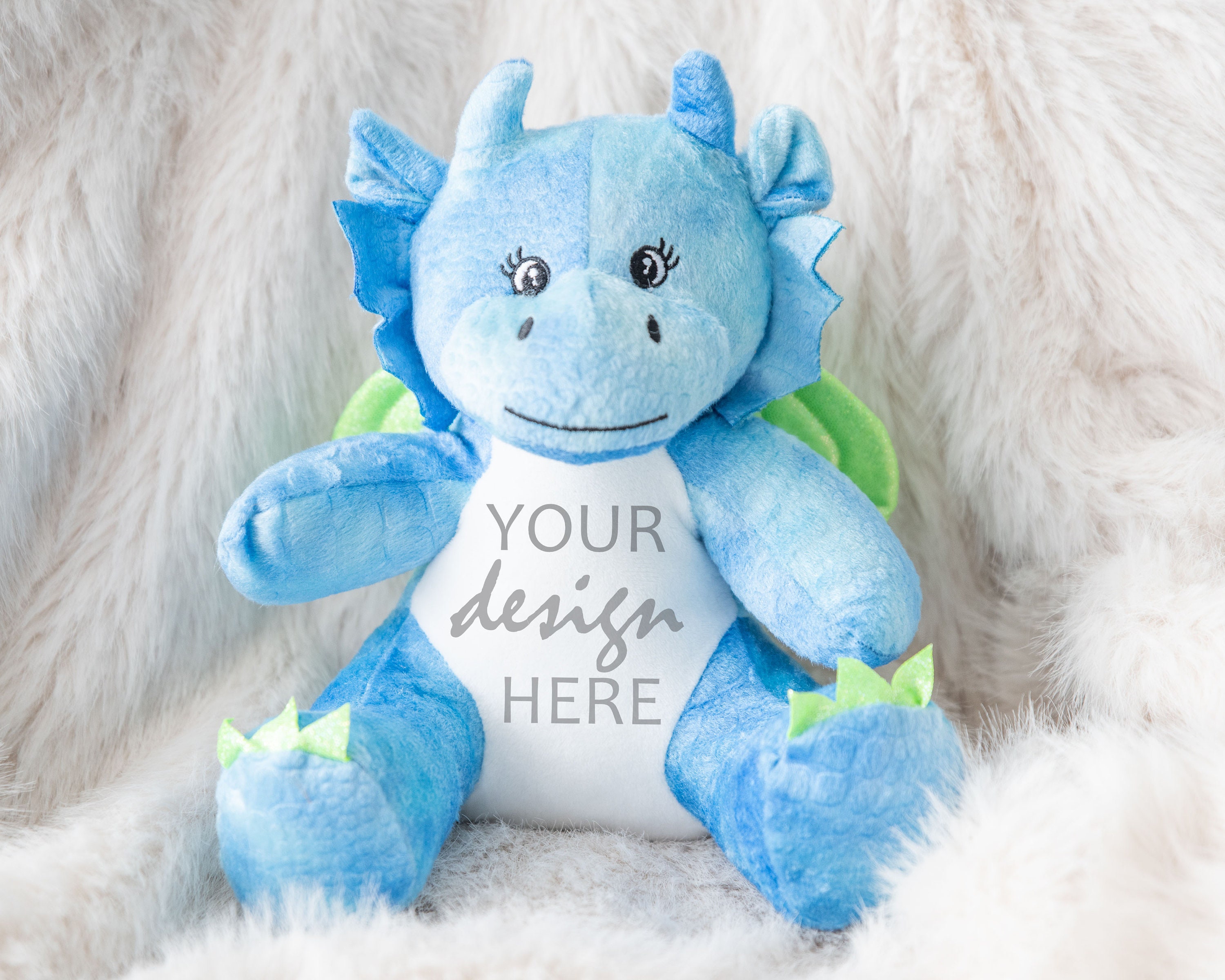 Newborn Dragon Mumbles Mockup Printme Teddy Plush Mockup Baby's First ...