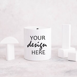 2 X Money Box Mockup Piggy Bank Mock up Styled Stock Photography ...