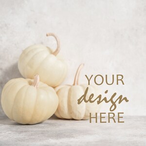 Rustic Fall Mockup Autumn Pumpkin Product Background Mockup Wedding ...