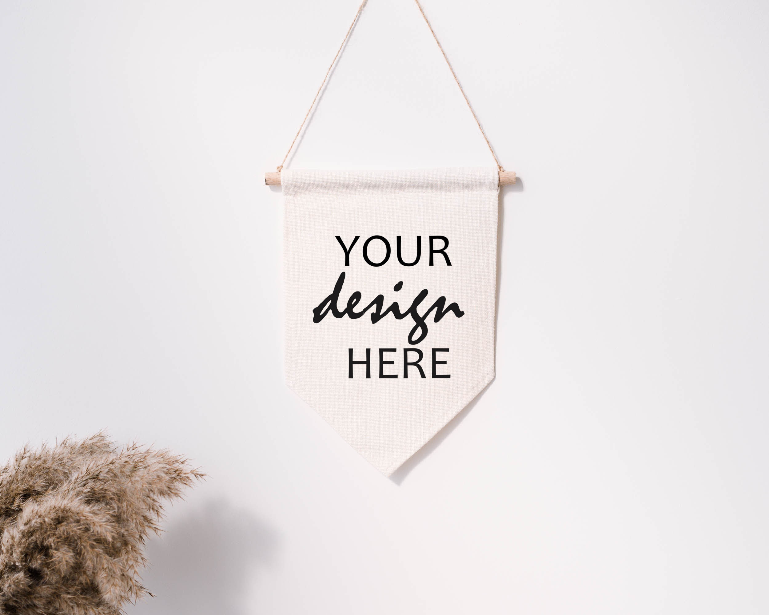 Pennant Mockup Flag Mockup Sublimation Linen Banner Flag - Etsy