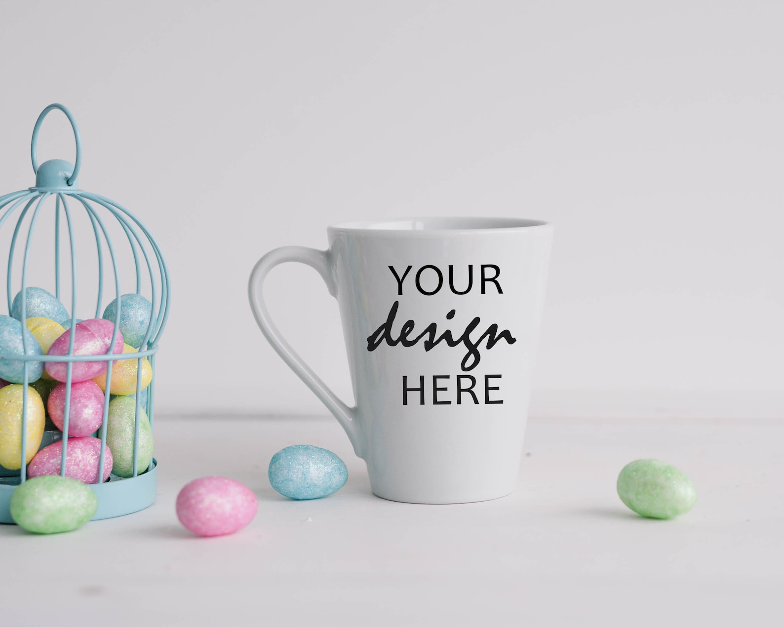 5 X Easter Cup Mockup Easter Coffee Mug Mock up Latte Mug - Etsy