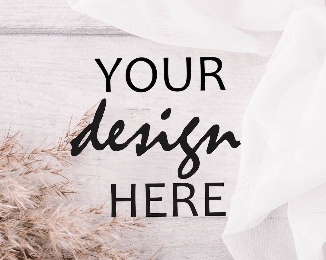 Rustic Boho Wood Product Background Mockup Wedding Styled Stock ...