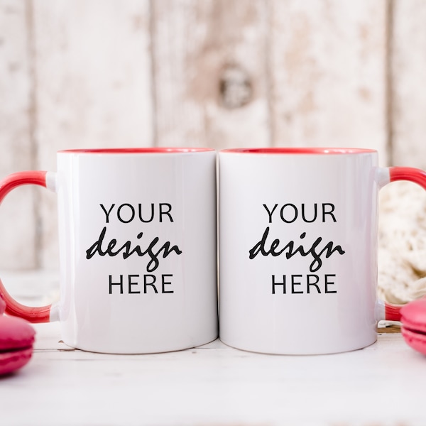 Red Mug - Etsy