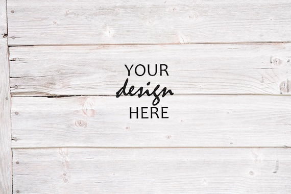 White Wash Wood Background