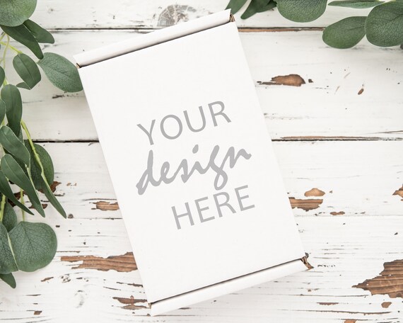 3 X White Postage Box Mockup Mailing Mock-up Postal Box Mockup - Etsy