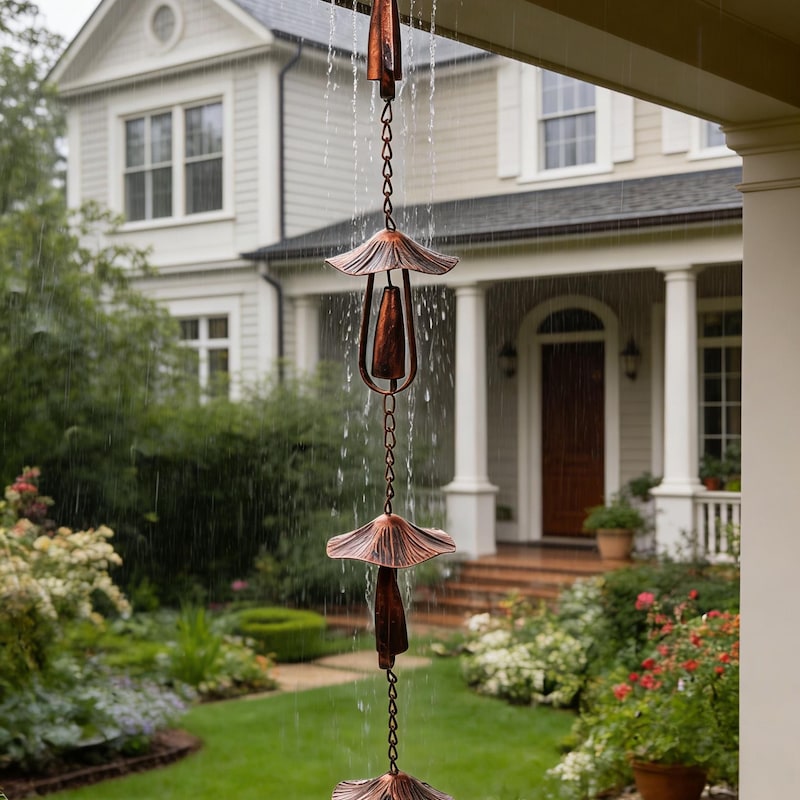 Outdoor Rain Chimes - Etsy