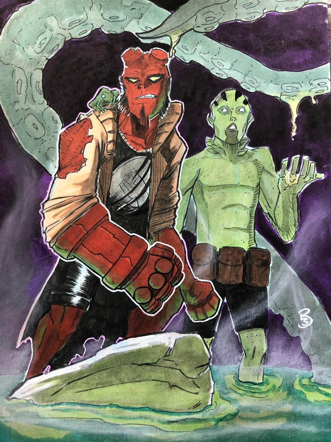 Hellboy Comic Abe