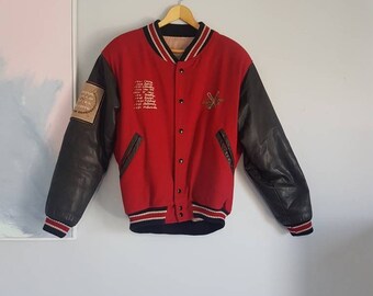 80s Baseball Jacket | Etsy