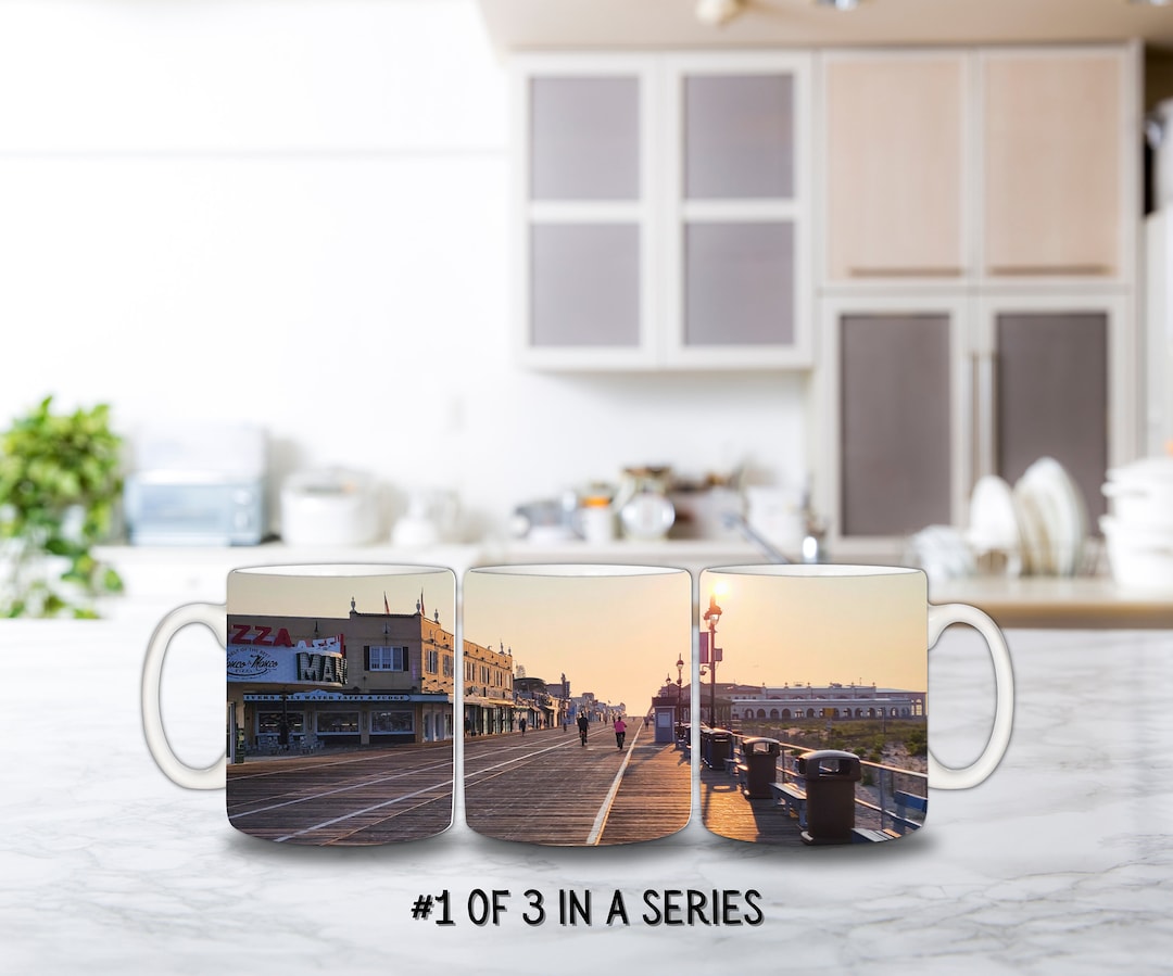 Ocean City New Jersey 11oz Coffee Mug 1 of 3 in a Series NJ Boardwalk ...