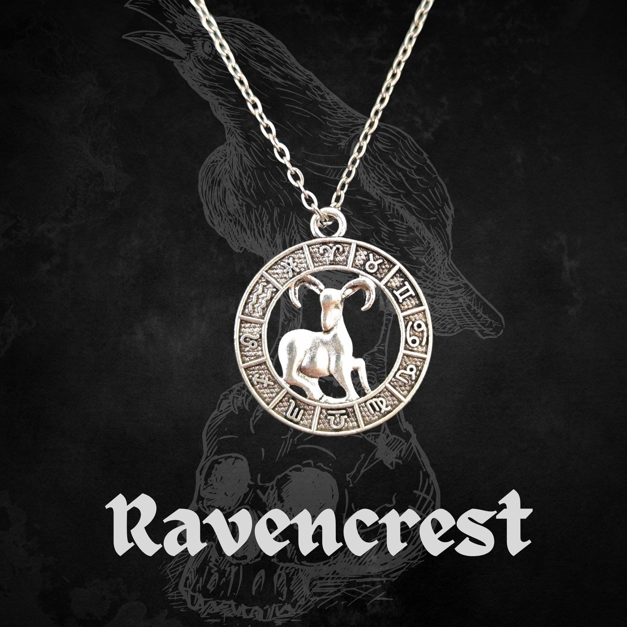 Silver Plated Zodiac Constellation Pendant on Stainless Steel Chain - Etsy