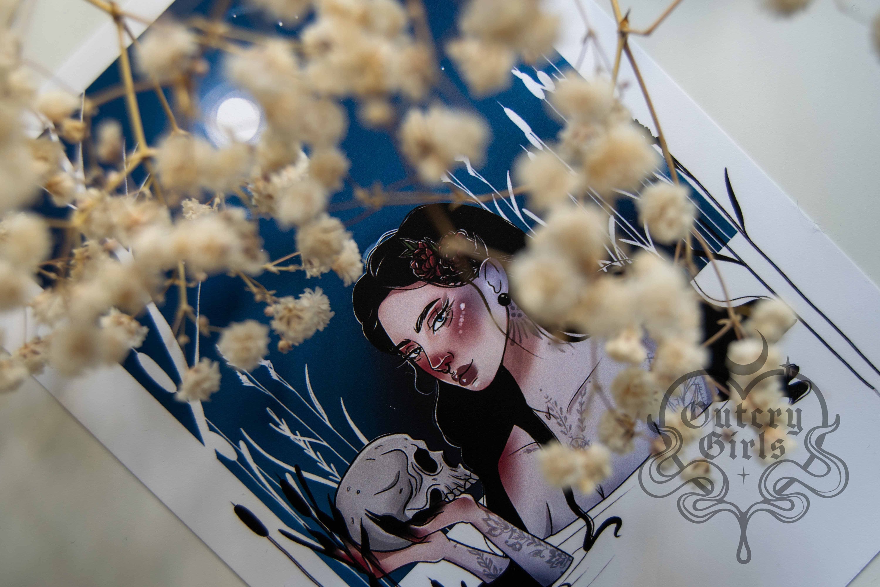 Rusalka Art Print, Slavic Mermaid Art Print // Slavic Folklore ...