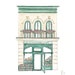 Set of Three Storefront Prints Including Bookstore, Flower-shop and ...