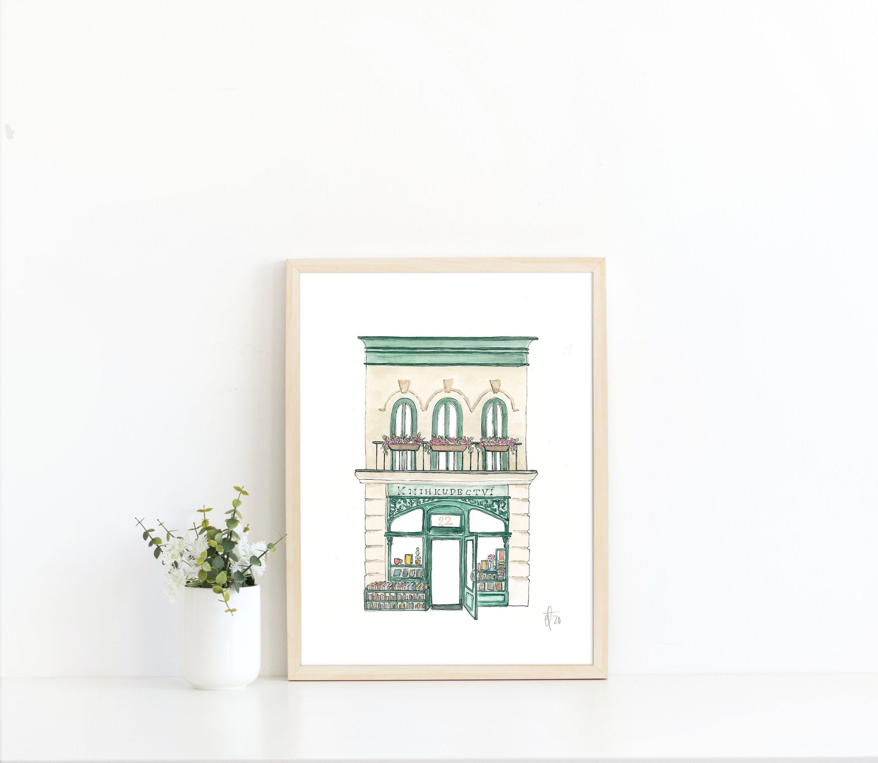 Storefront Drawing