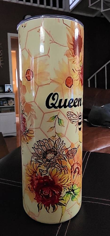 Queen Bee Tumbler 20oz Size - Etsy