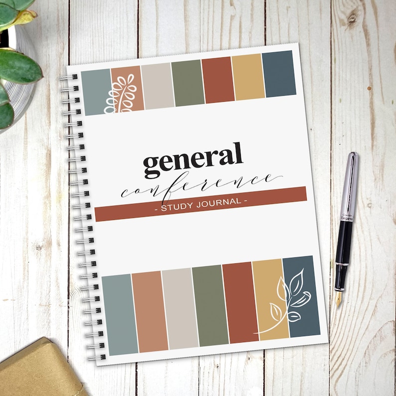 General Conference Study Journal & Notebook LDS -instant Download -PDF ...