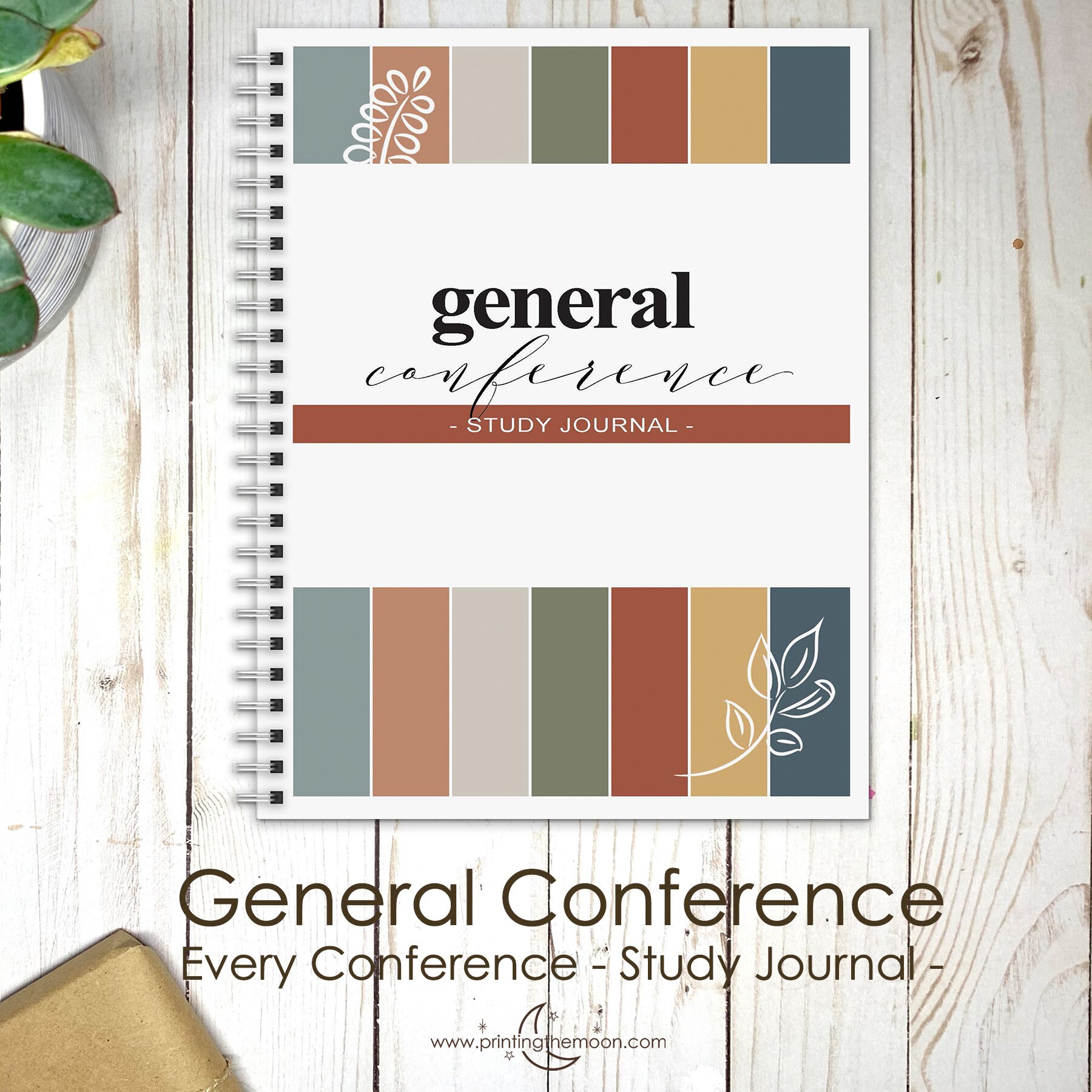 General Conference Study Journal & Notebook LDS -instant Download -PDF ...