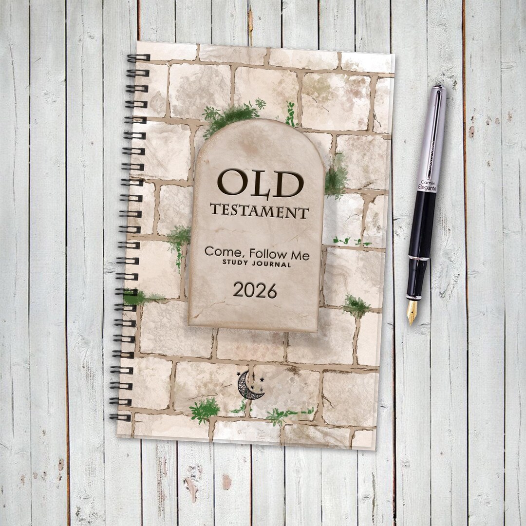 OLD TESTAMENT, Come Follow Me Study Guide 2026 Scripture Study Journal ...