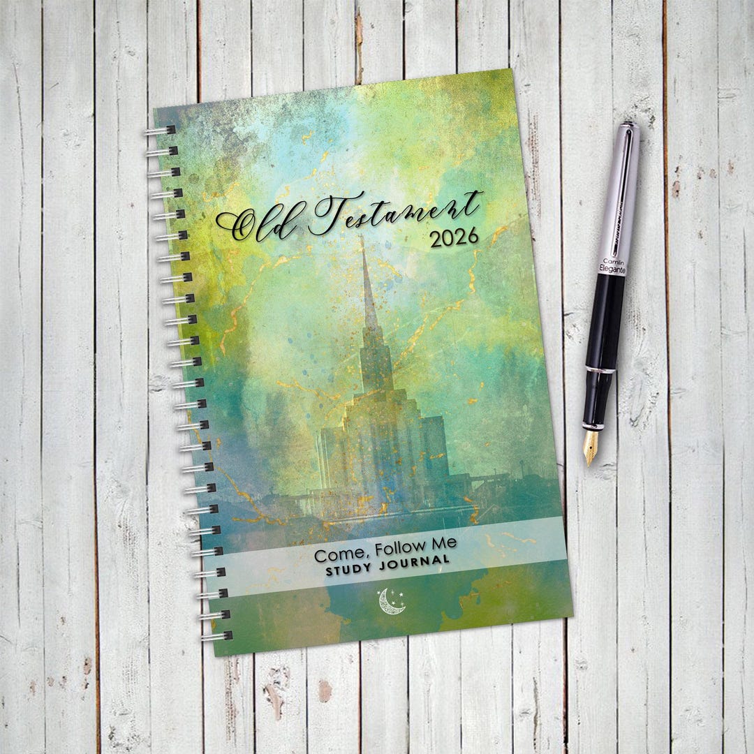 OLD TESTAMENT, Come Follow Me Study Guide 2026 Scripture Study Journal ...