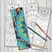 MANDALA BOOKMARKS Color-in Bookmarks - Happy Everyday's Day - Coloring ...