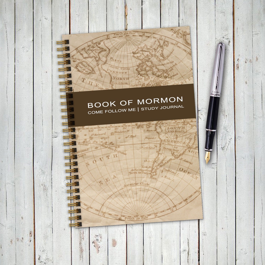 Book of Mormon, Come Follow Me Study Guide 2024 Scripture Study Journal ...