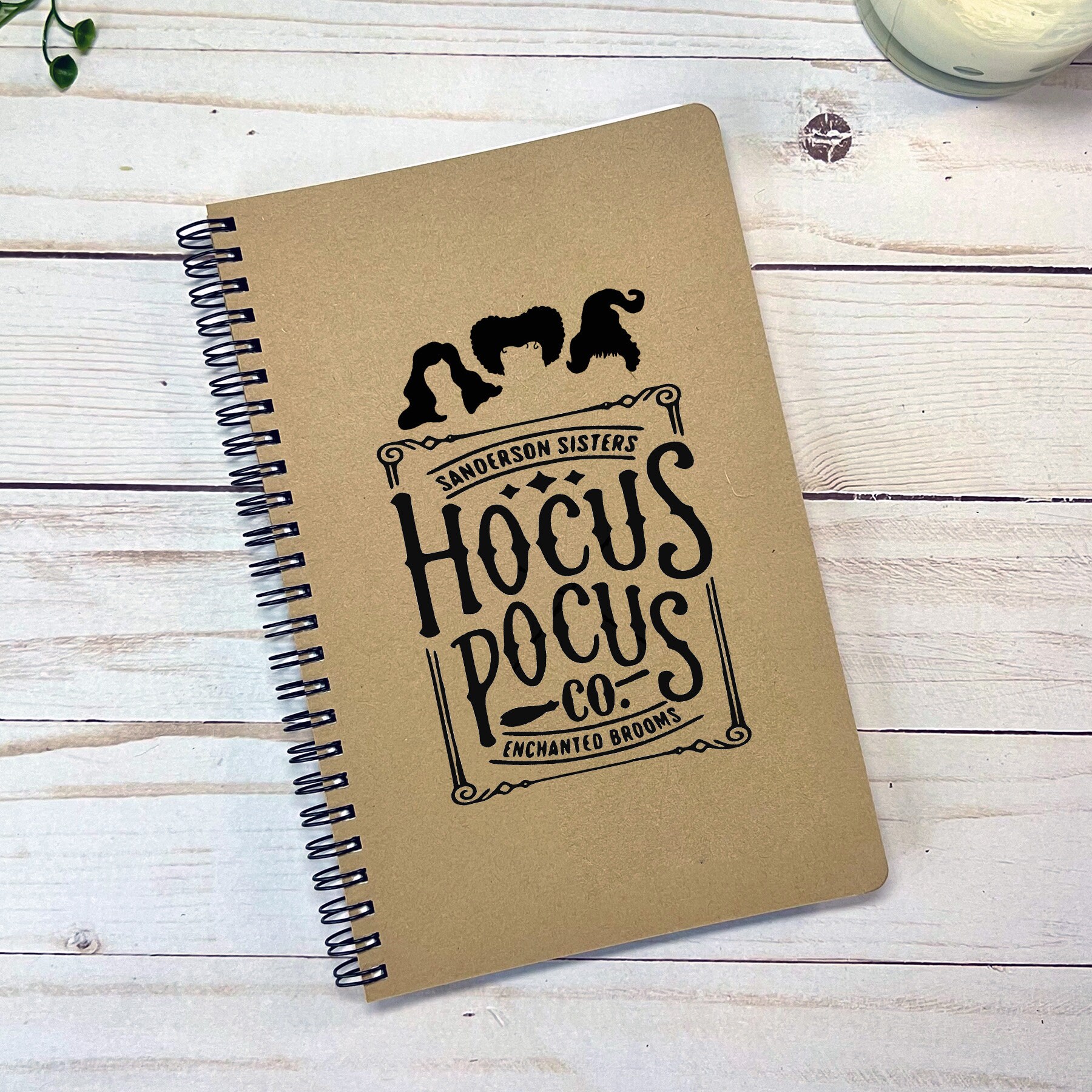 HALLOWEEN JOURNAL NOTEBOOK Hocus Pocus Diary Journal A5 - Etsy