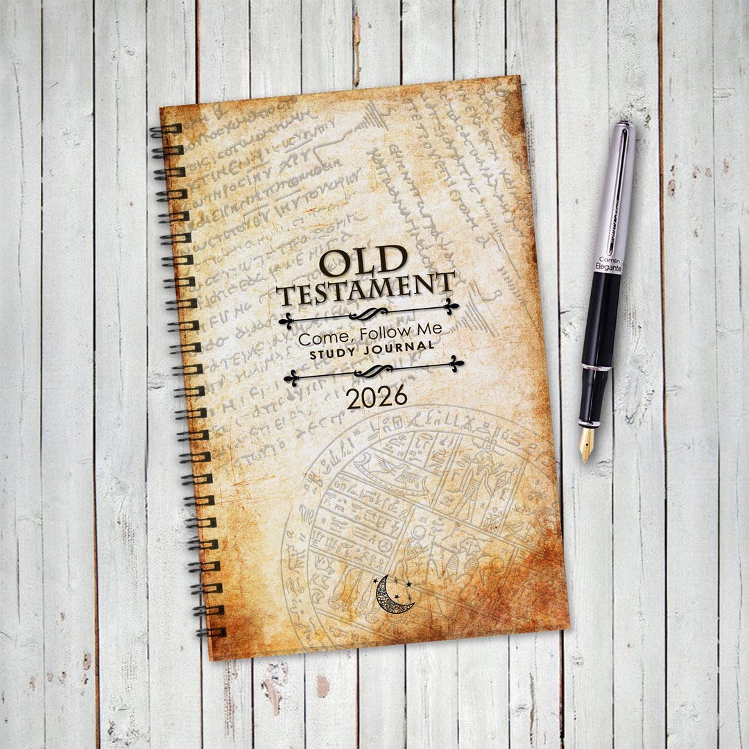 OLD TESTAMENT, Come Follow Me Study Guide 2026 Scripture Study Journal ...