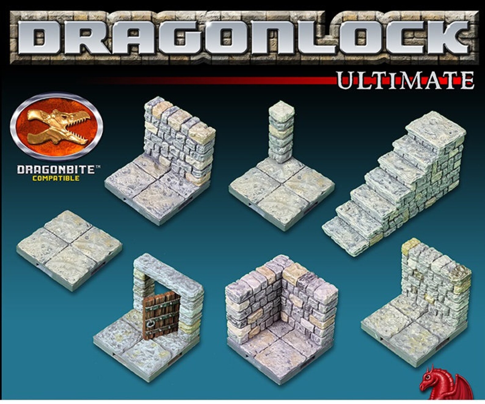 Dragonlock Modular Clips Lock Dungeon Tiles Walls Dnd Openlock | Etsy