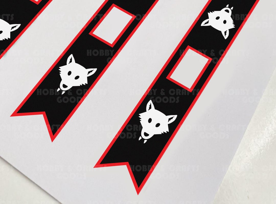 DIY Custom Banners for LEGO Castle Factions. the Wolfpack Banners for ...