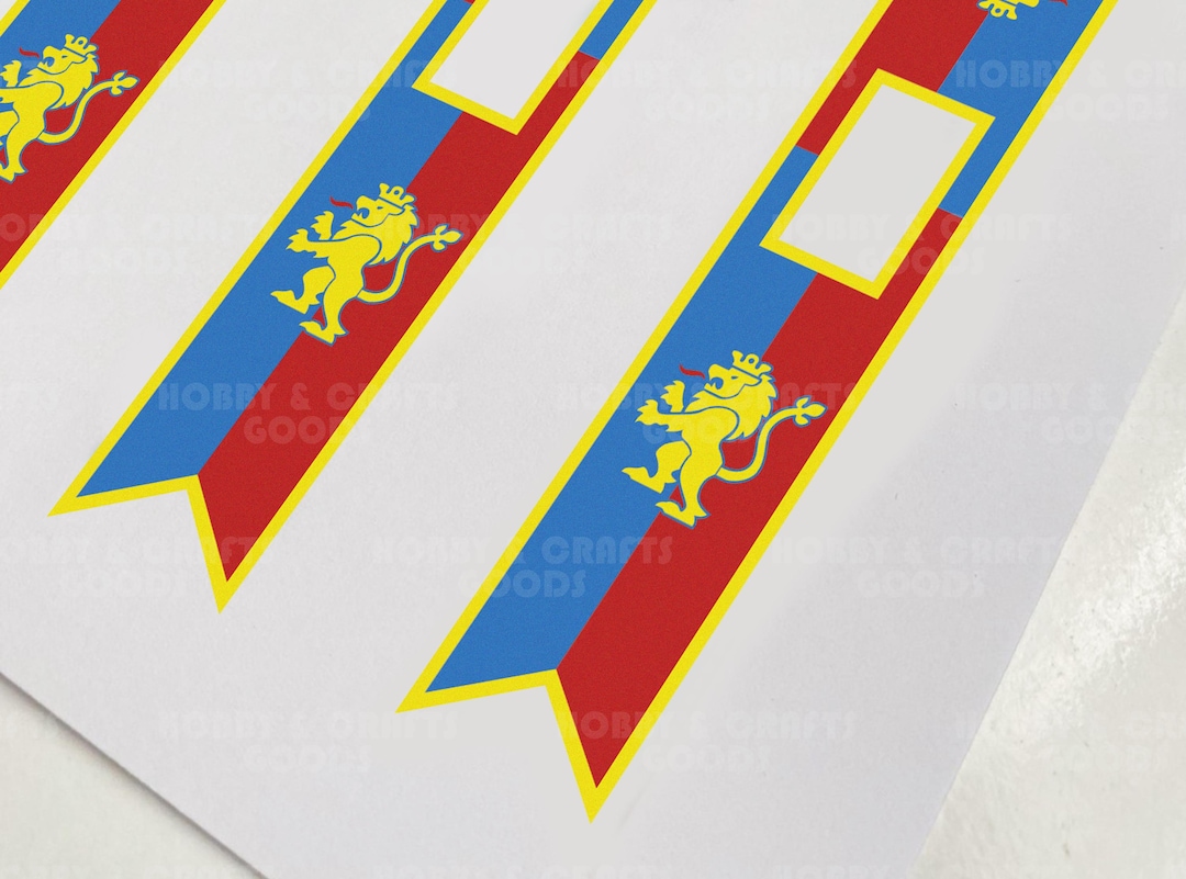 DIY Custom Banners for LEGO Castle Factions. Lion Knights Banners for ...