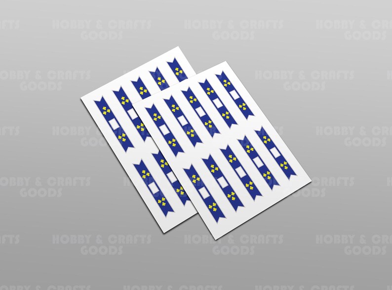 DIY Custom Banners for LEGO Castle Factions. Trefoils Banners for MOC ...