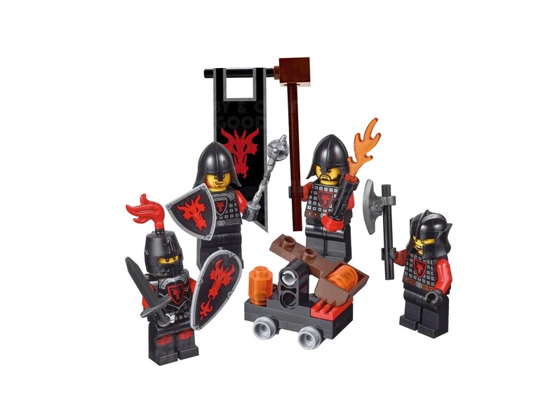 DIY Custom Banners for LEGO Castle Factions. Dragon Knights Banners for ...