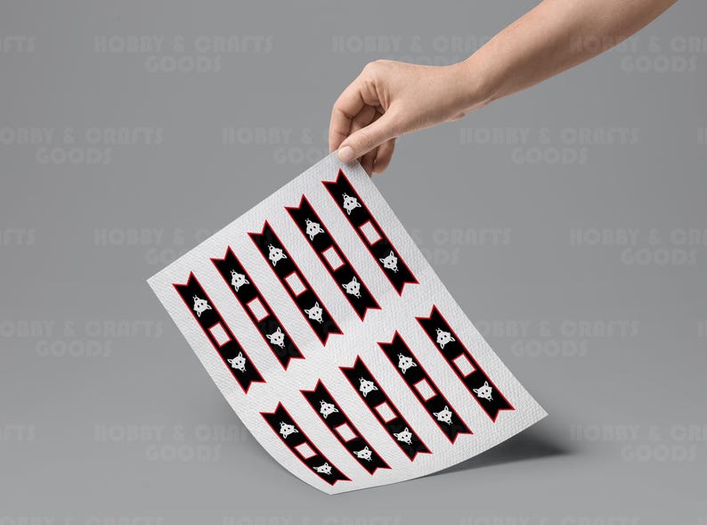 DIY Custom Banners for LEGO Castle Factions. the Wolfpack Banners for ...