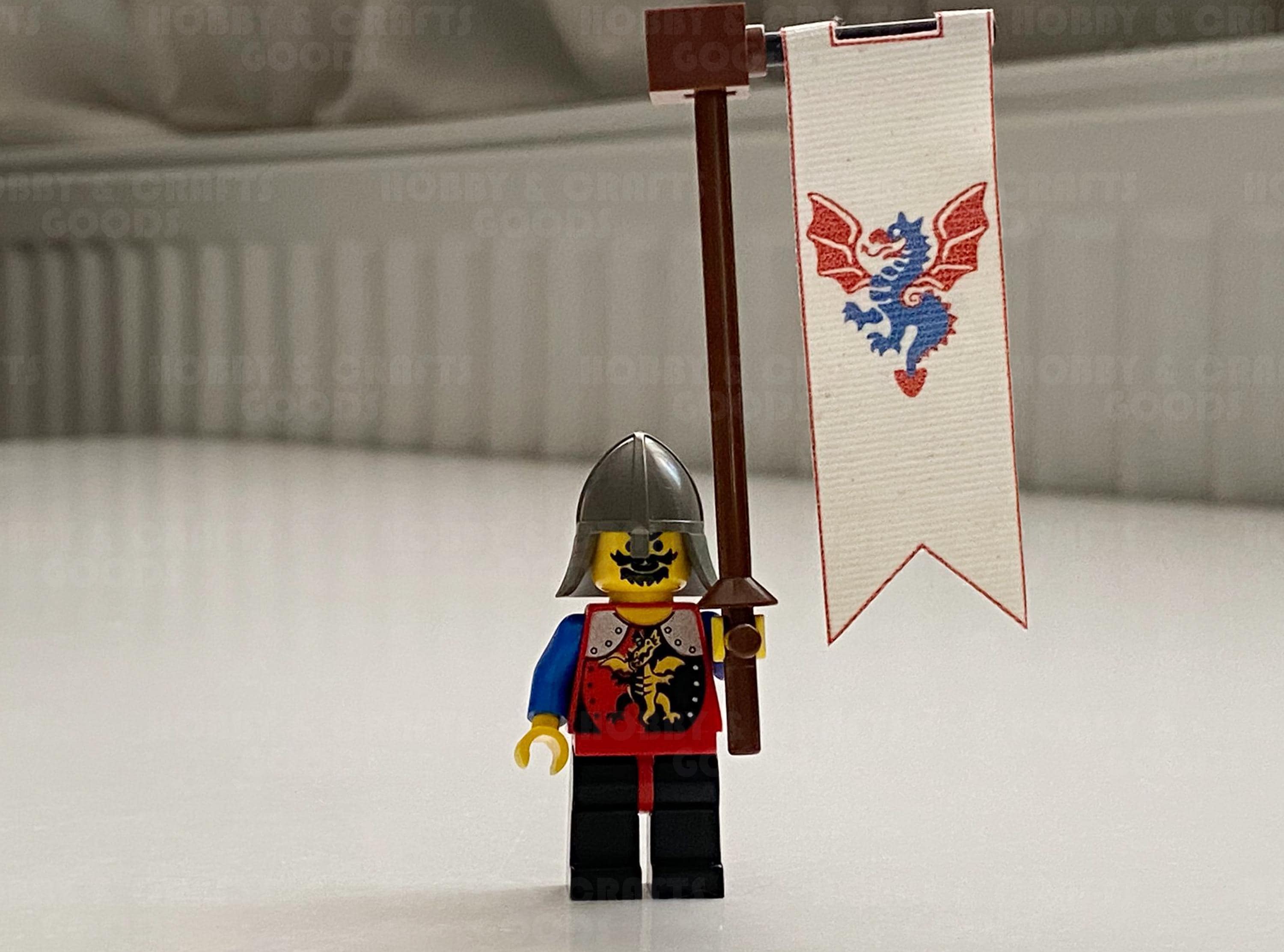 DIY Custom Banners for LEGO Castle Factions. the Wolfpack Banners for ...