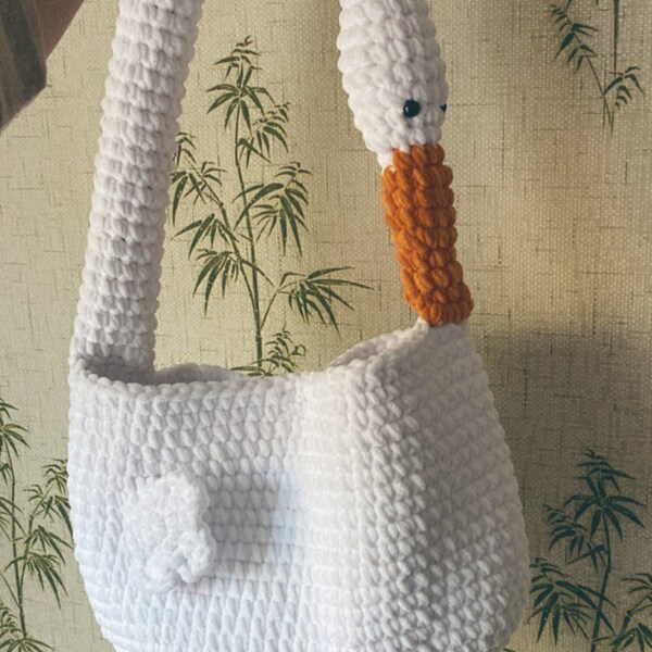 Crochet Goose Bag Pattern - Etsy